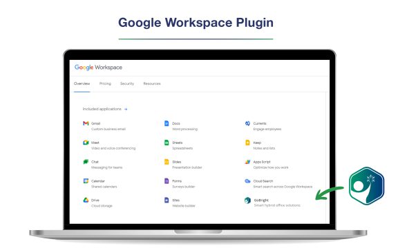 Demnächst verfügbar: Google Workspace Plugin - GoBright