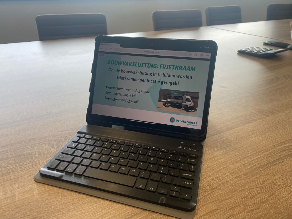 Case De Variabele - Digital Signage System // by GoBright