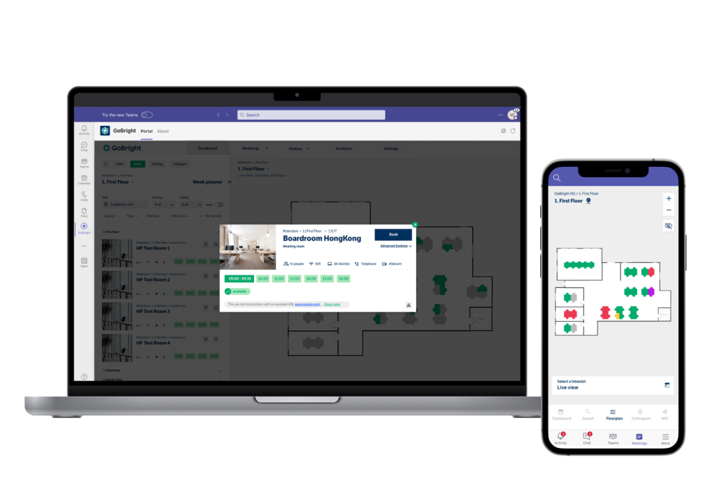 GoBright X Microsoft Teams Integration - GoBright