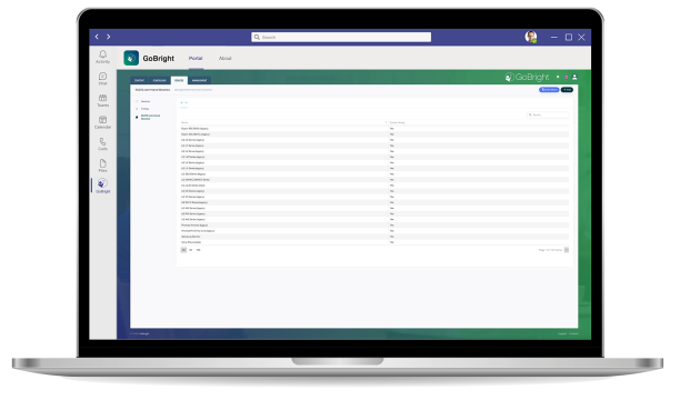 Visitor Registration & Digital Signage in MS Teams - GoBright