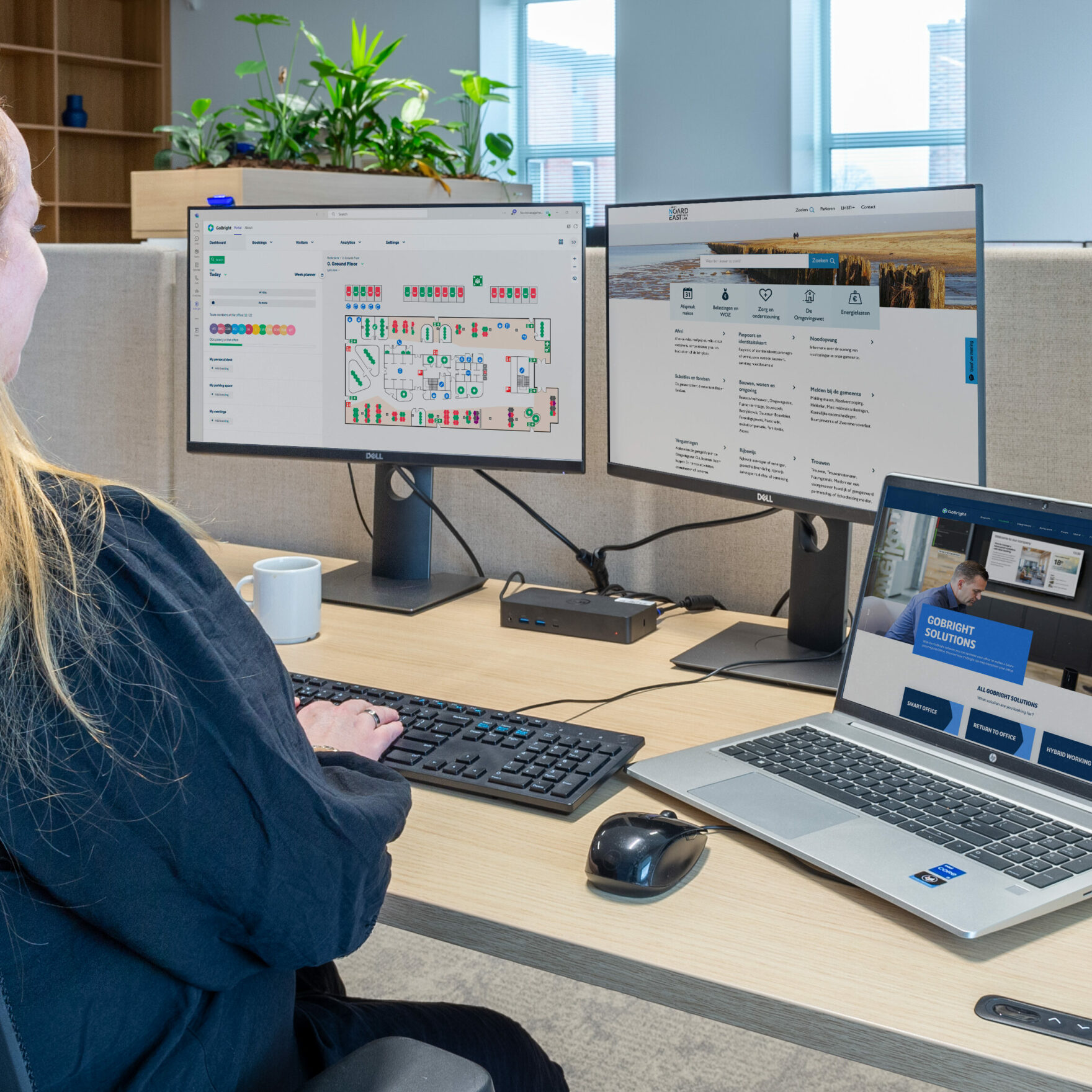 Desk Booking in Microsoft Teams - GoBright