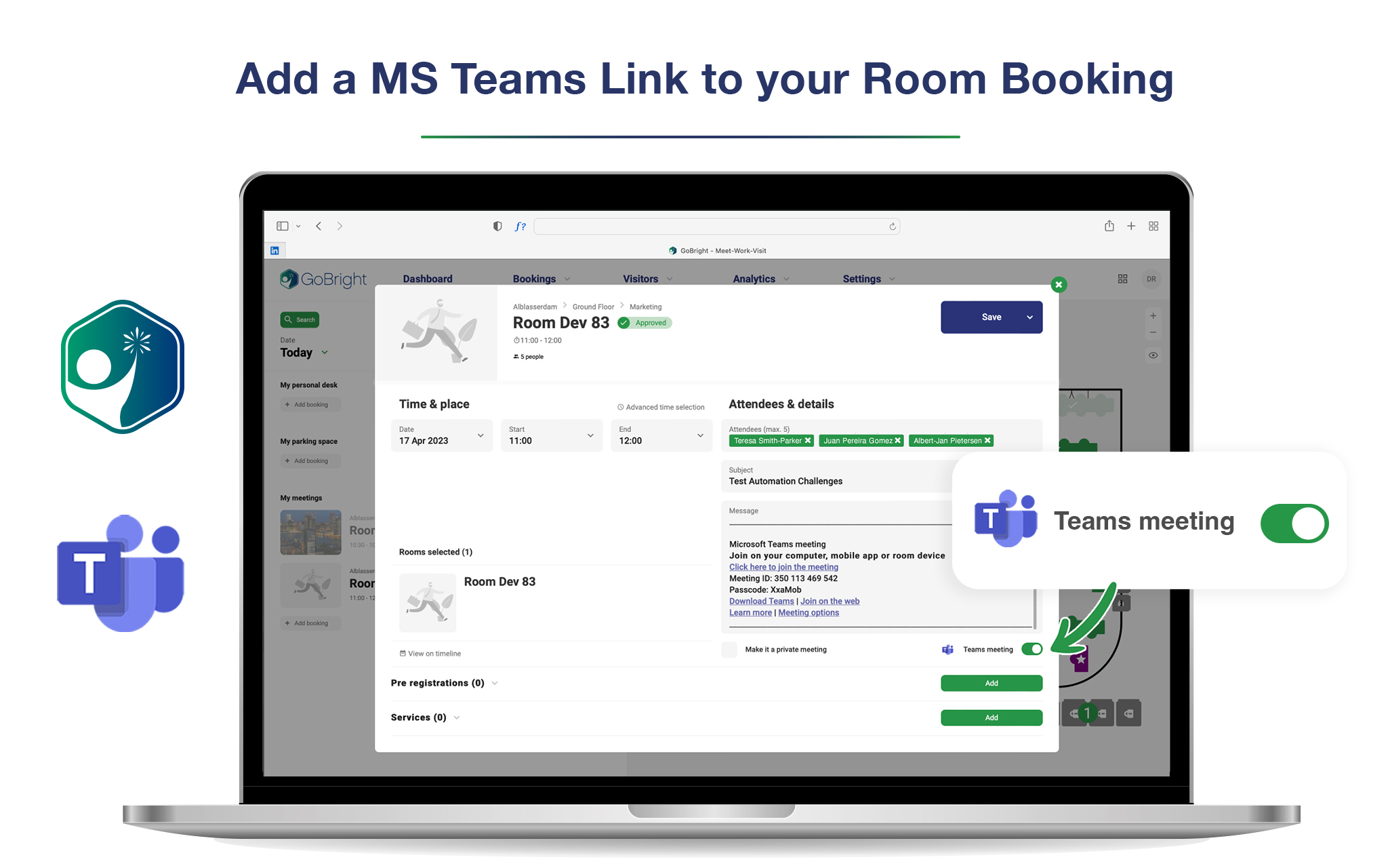 Add A Microsoft Teams Link To Your Room Booking GoBright