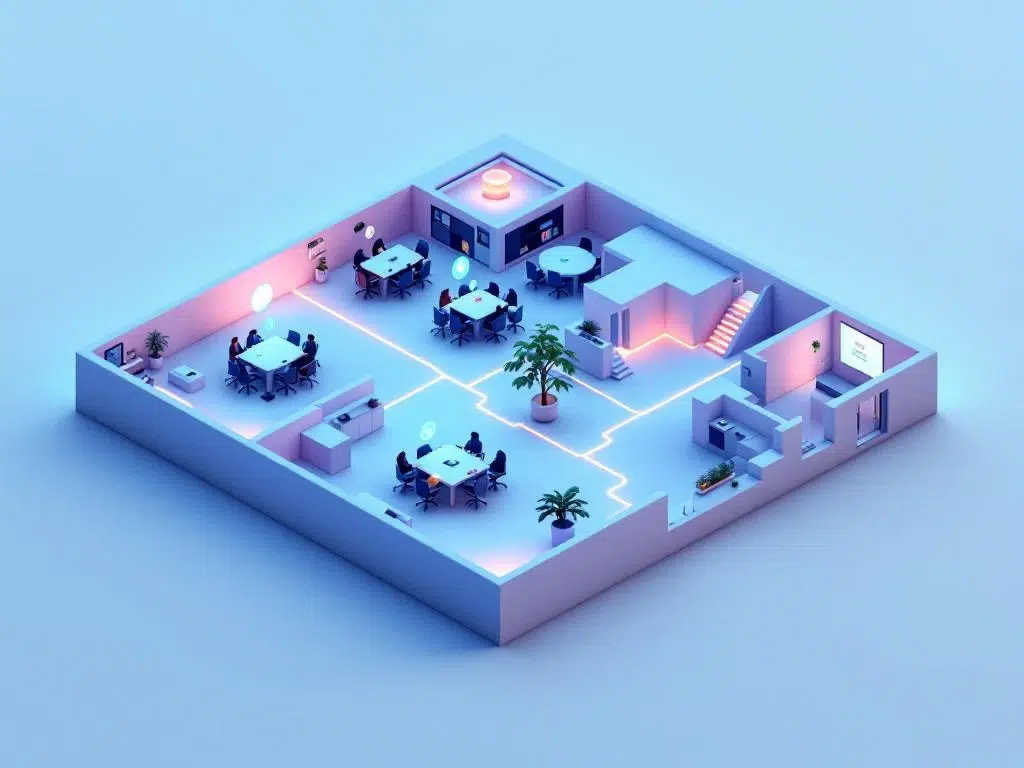 Hur förbättrar interaktiva kontorskartor arbetsplatskulturen? - GoBright